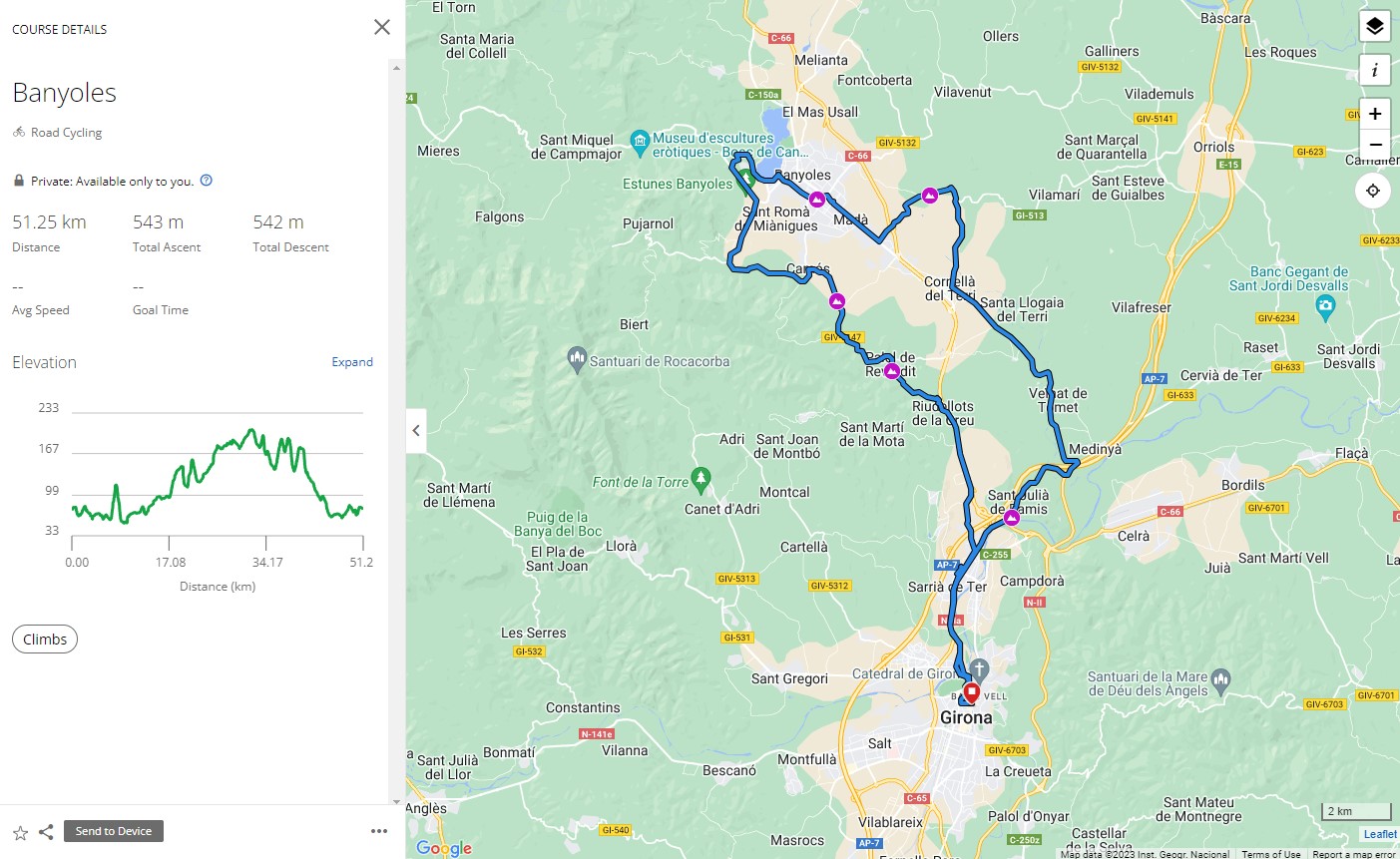Road and Gravel Bike Tours Monaco Route Maps GPX